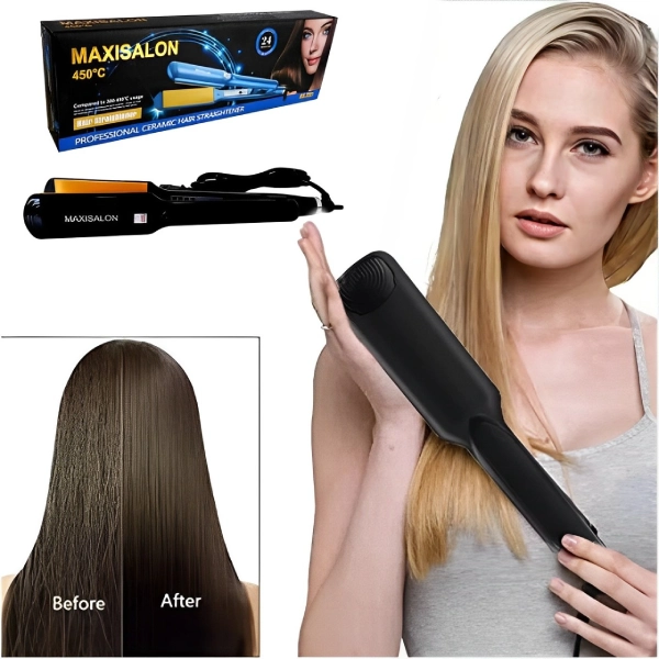 Plaque Cheveux Lisseur MAXISALON MX-5001 - 450°C
