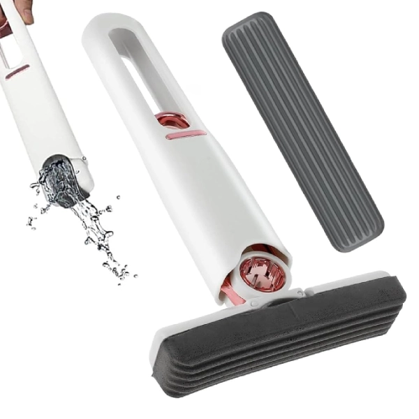 Mini Mop XTB-001 – Mini Vadrouille Pliante avec Auto-Compression